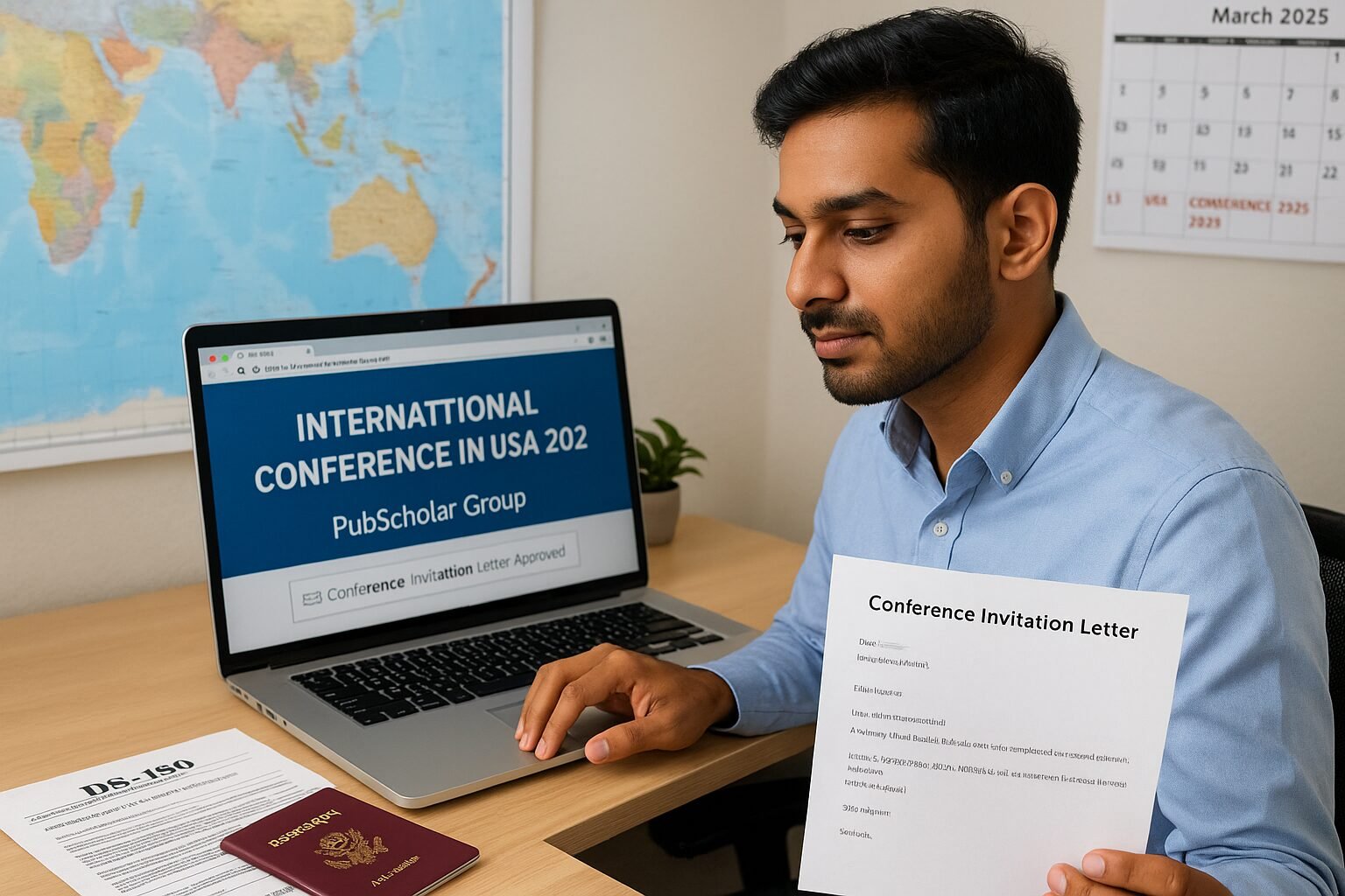 Conference Invitation Letter for USA 2025 | PubScholar Group